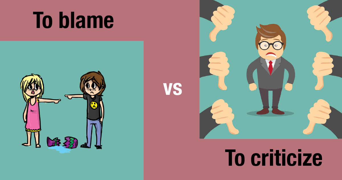 「to blame」と「to criticize 」 ってどう違う？ | 長久手の英会話・語学学校 エクスリンガル